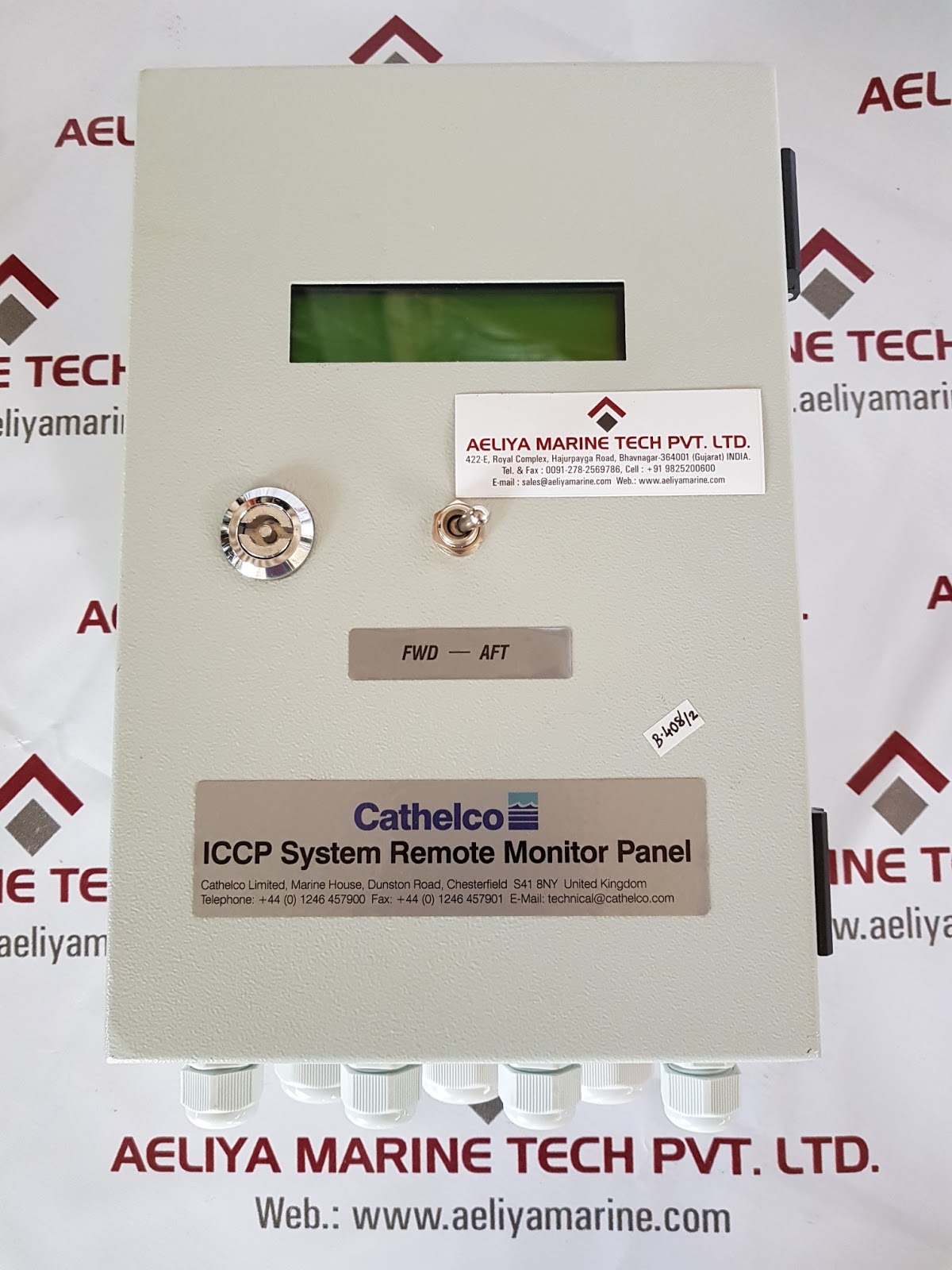 AELIYA MARINE TECH PVT LTD: CATHELCO ICCP SYSTEM REMOTE MONITOR PANEL