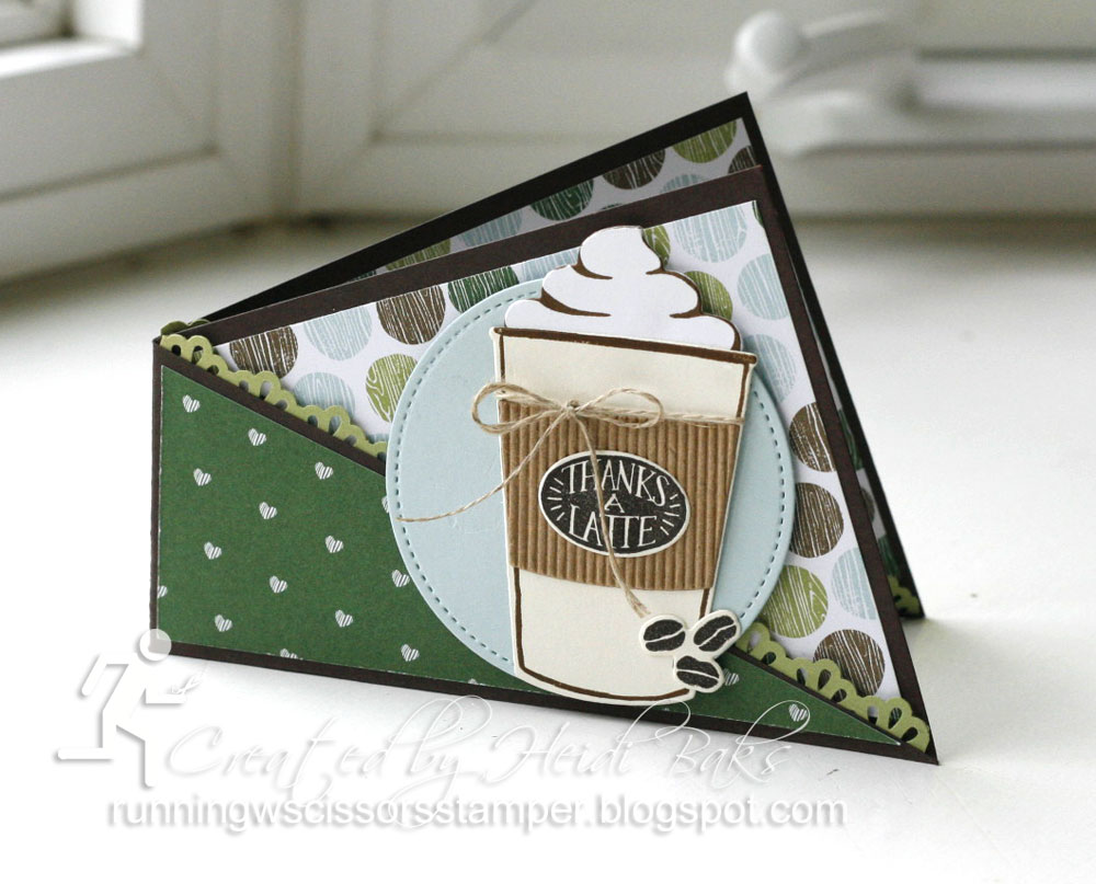 RunningwScissorsStamper: Stampin' Up Coffee Cafe Twisted Card