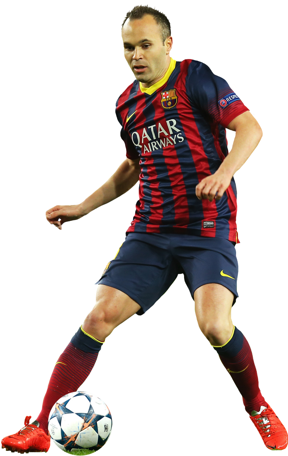 TIME FOR RENDERS: Andres Iniesta