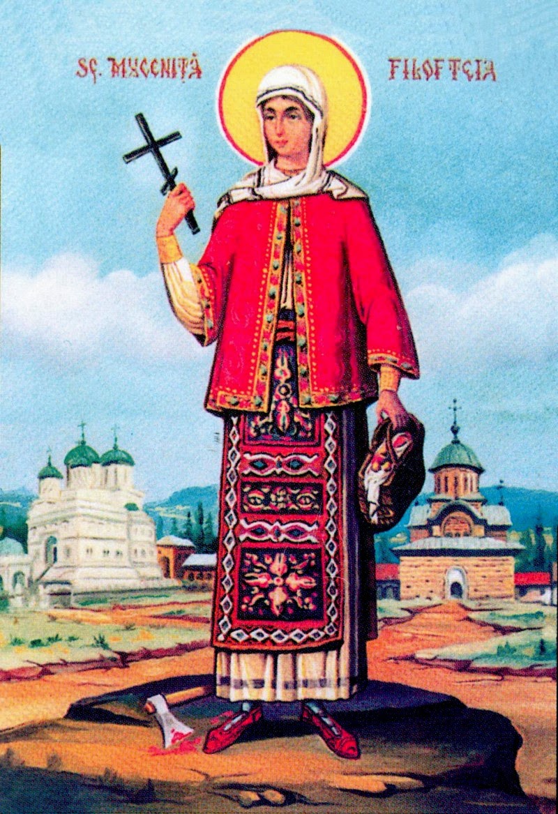 Din casuta noastra: Sfanta Mucenita Filofteia