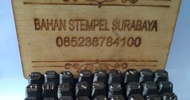 bahan stempel warna: stempel besi