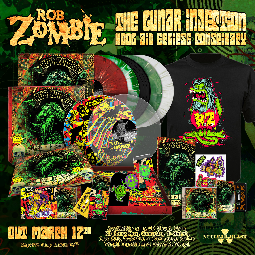 Classic Rock Covers Database: Rob Zombie - The Lunar Injection Kool Aid ...