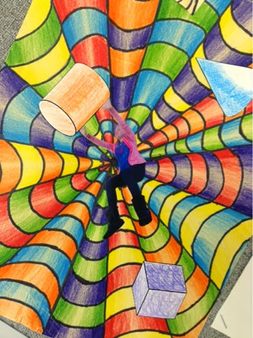 Art at Sanders Memorial: 4TH grade