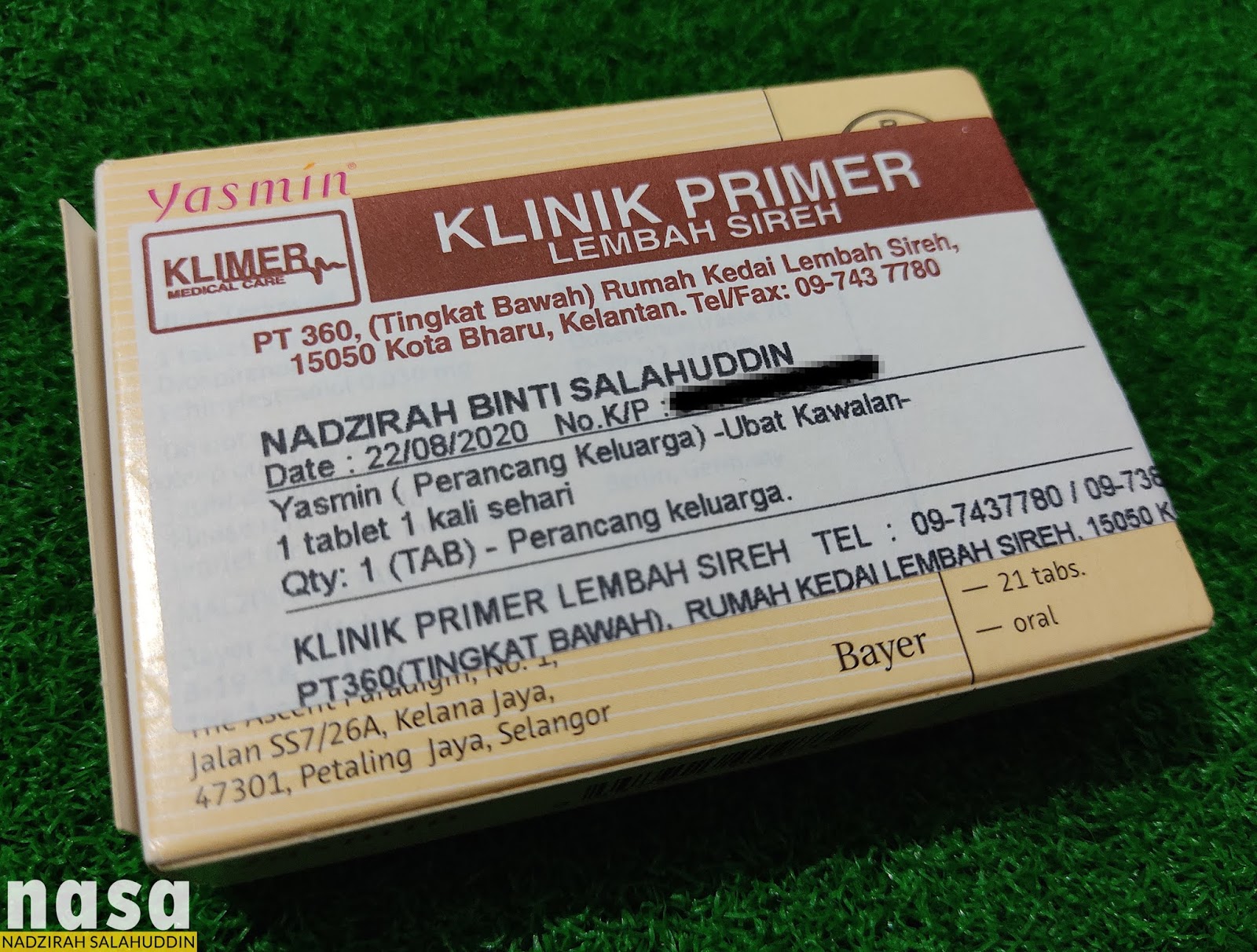 Review: Pil Yasmin untuk Kestabilan Hormon | NaSa