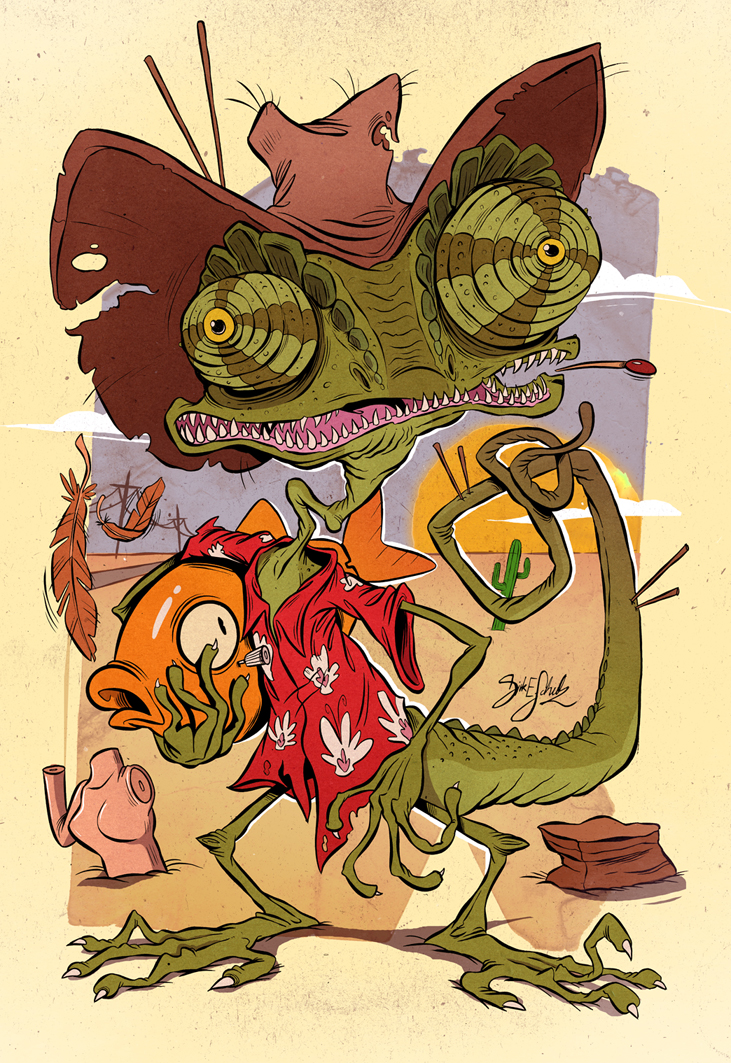 The Geeky Nerfherder: Movie Poster Art: Rango (2011)