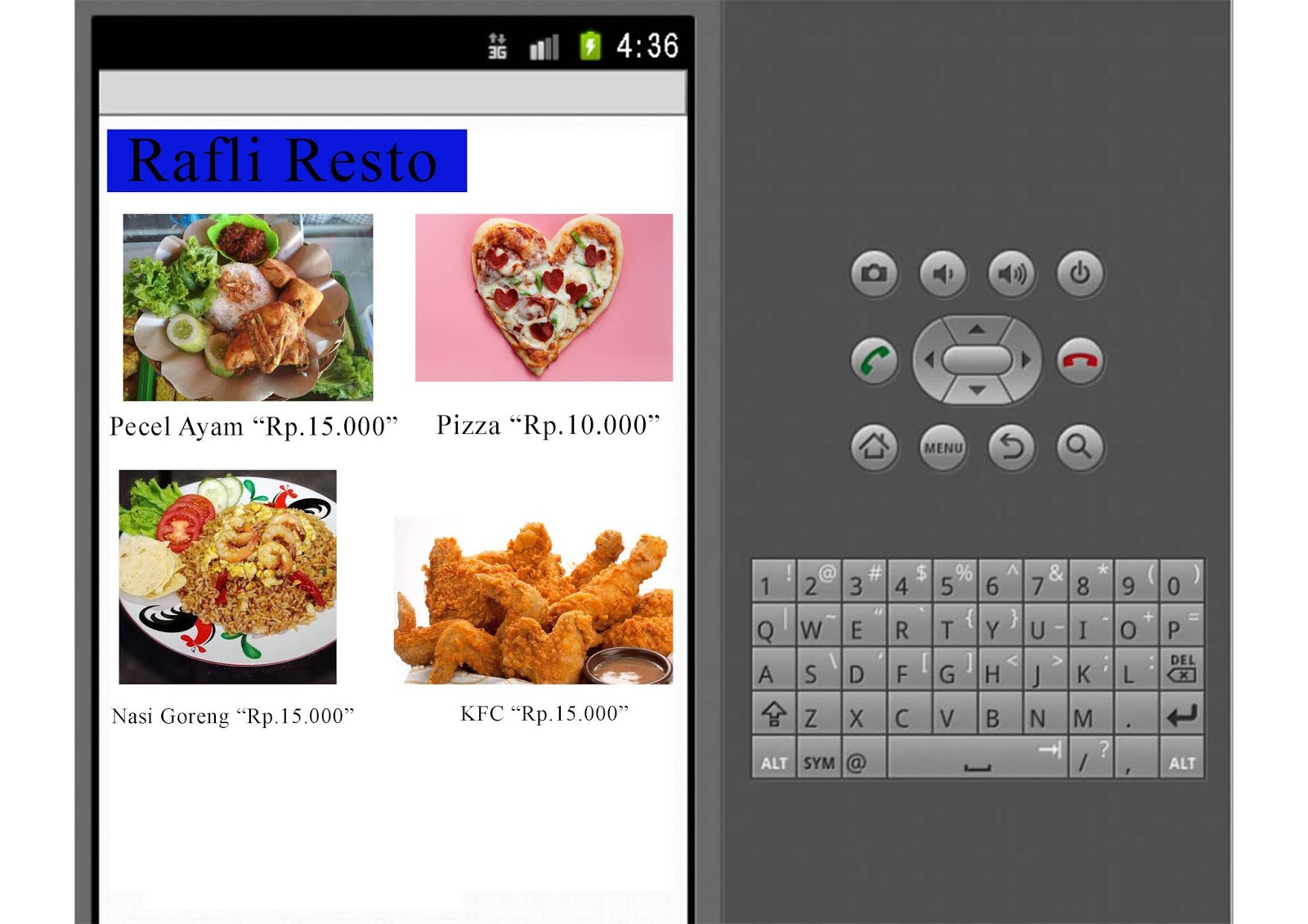 Membuat Aplikasi Menu Makanan Berbasis Android