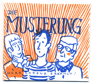Comics: Peter Auge Lorenz Druck: Risoorkan: Neuer Minicomic: Die Musterung