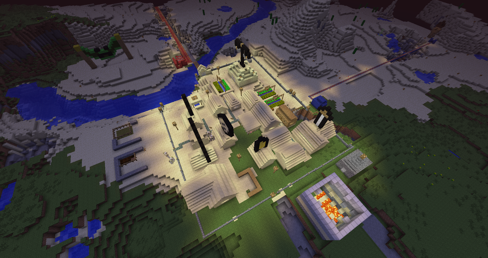 Minecraft + more: Minecraft civilizations