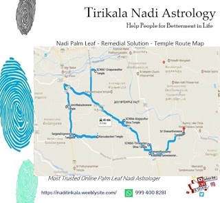 TEMPLE ROUTE MAP - KUMBAKONAM TO NACHIYAR KOVIL