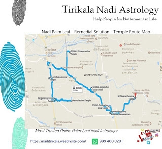 TEMPLE ROUTE MAP - KUMBAKONAM TO NACHIYAR KOVIL