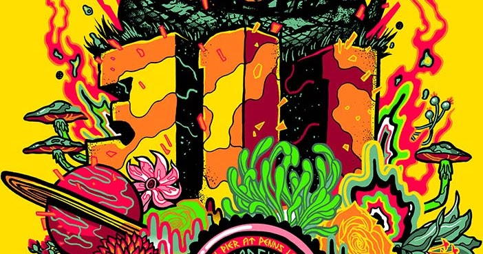 INSIDE THE ROCK POSTER FRAME BLOG: Munk One 311 Philadelphia Poster Release