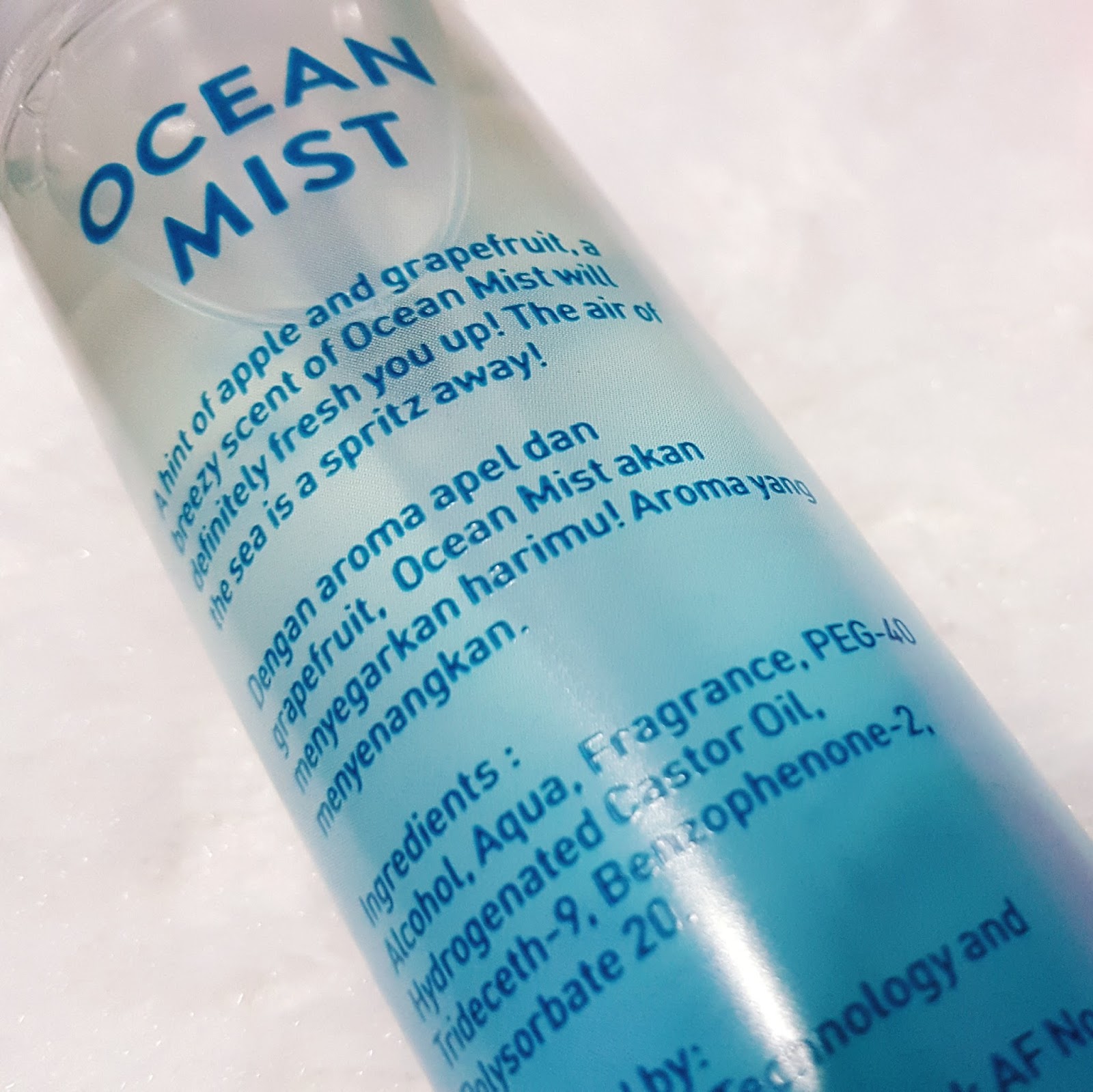EMINA BODY MIST (OCEAN MIST & PIXIE DUST) & DAISY SHOWER GEL REVIEW ...