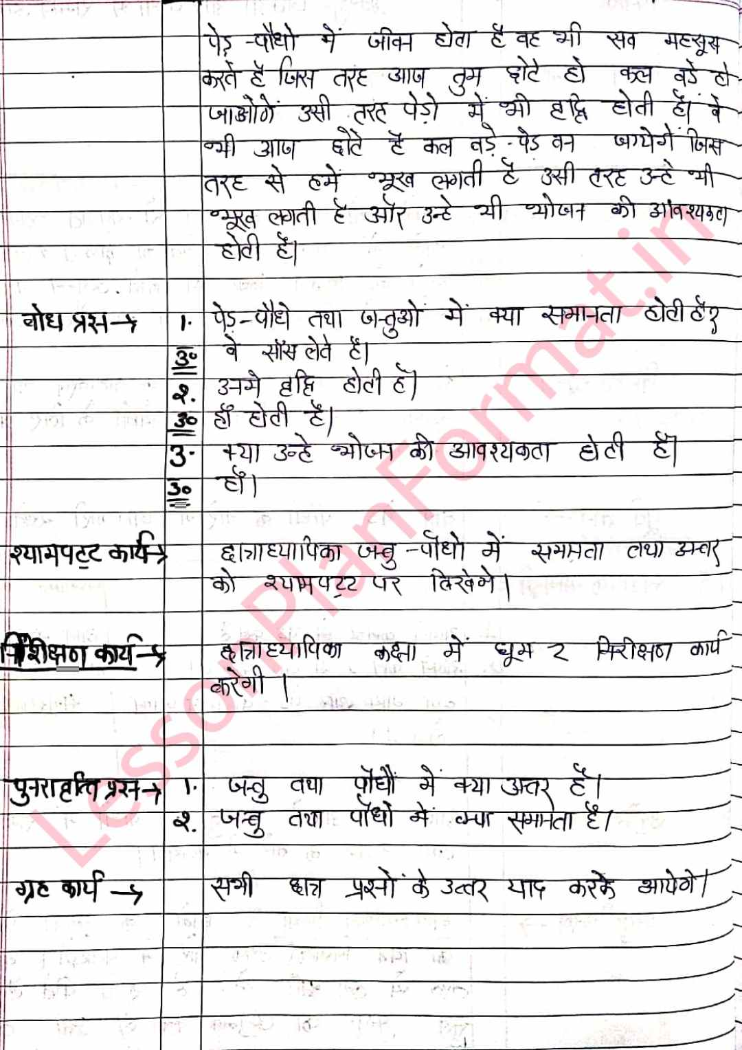 Science Lesson Plan Class 5 In Hindi science-lesson-plan-class-5-in-hindi