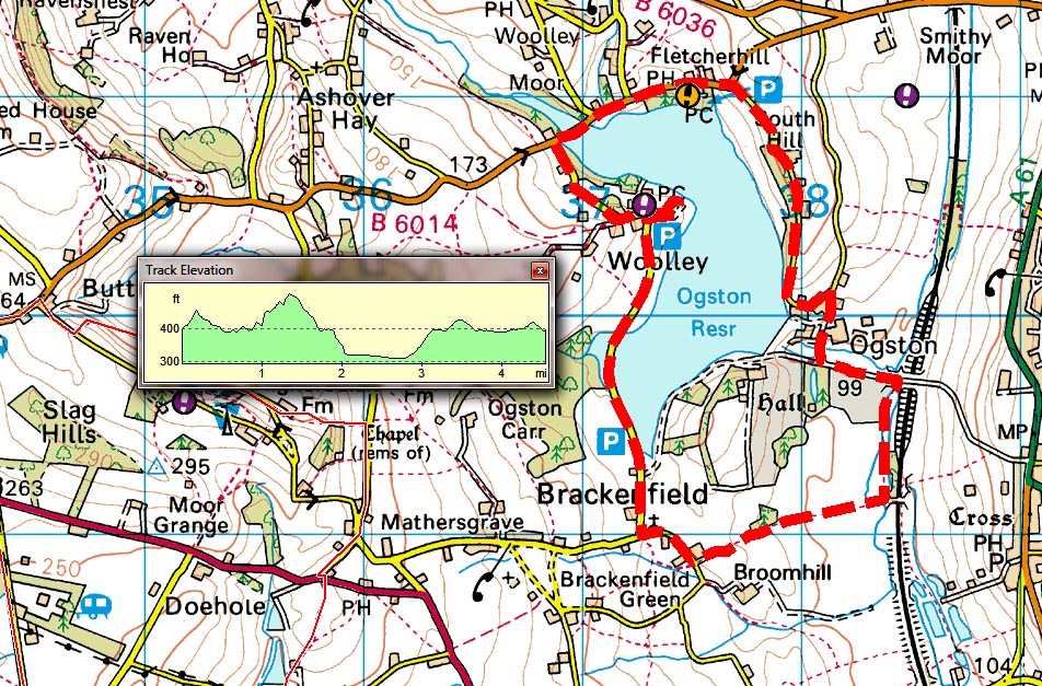 Out & About: Walk around Ogston Reservoir