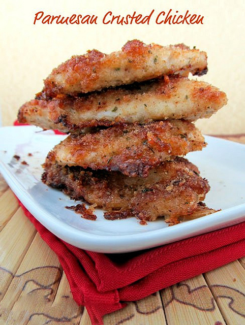 Oven Fried Parmesan Chicken - Cooking Recipes