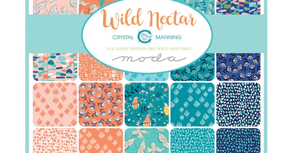 Crazy Quilt Girl Fabric Shop: Moda Wild Nectar Fabric