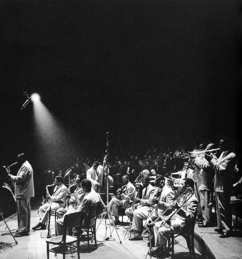 Antique and Classic Photographic Images: Count Basie Band, 1956 ...