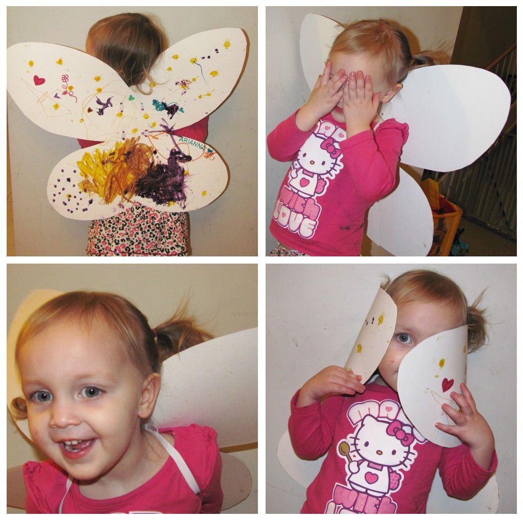 itmom: DIY Paper Butterfly Wings