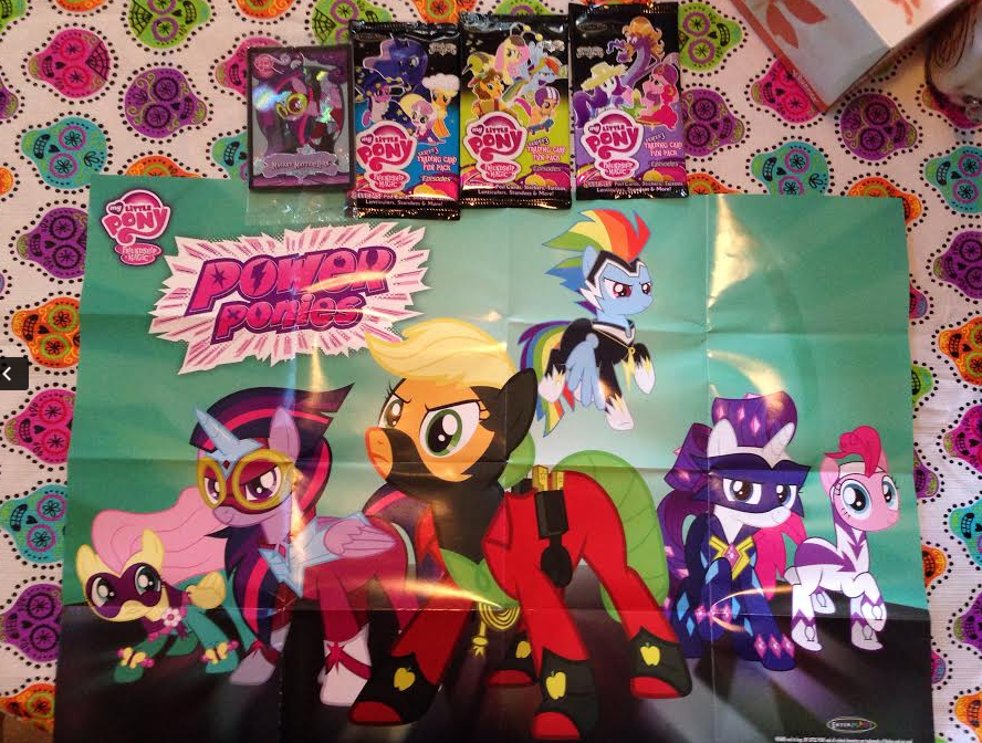 Equestria Daily - MLP Stuff!: Power Pony Trading Cards Appear at Target