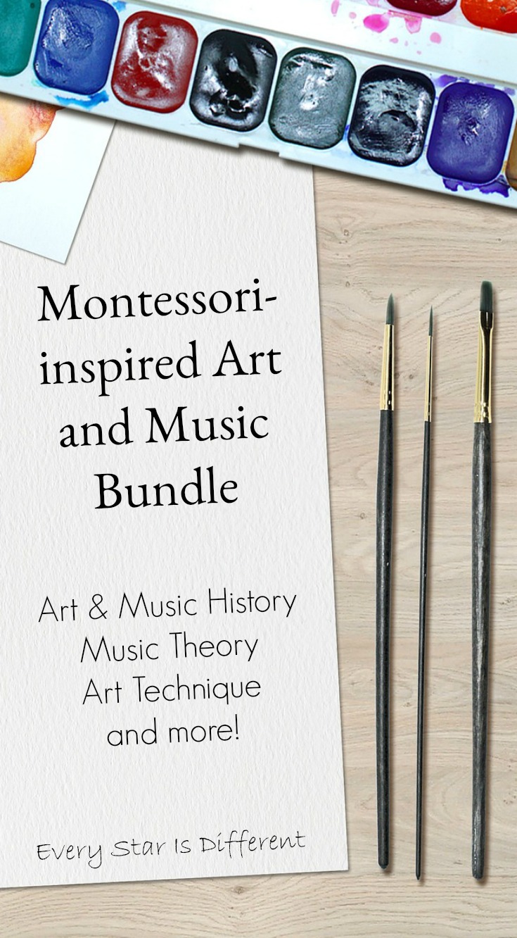 Every Star Is Different: Montessori-inspired Art and Music Bundle