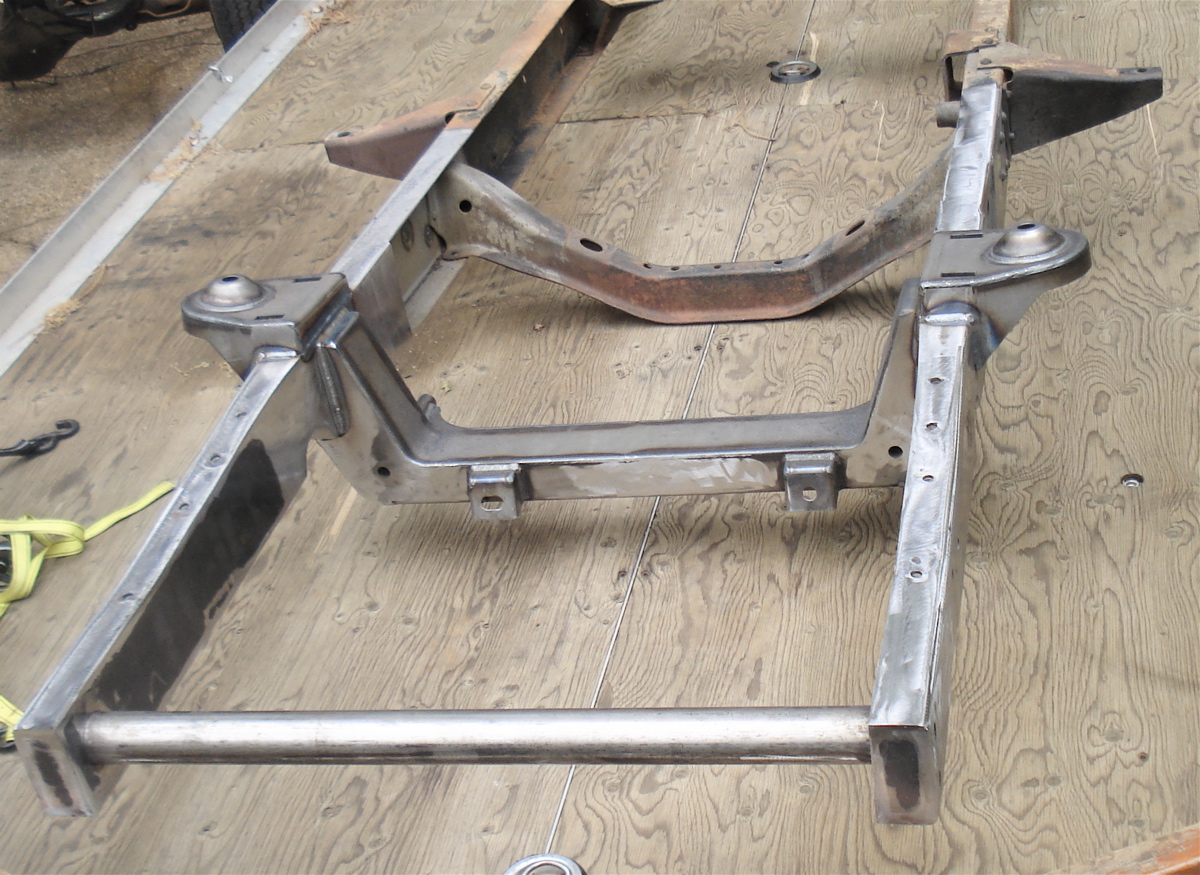 OYMC: 1958 Chevy Truck Frame with Mustang 2 and Ford 9"