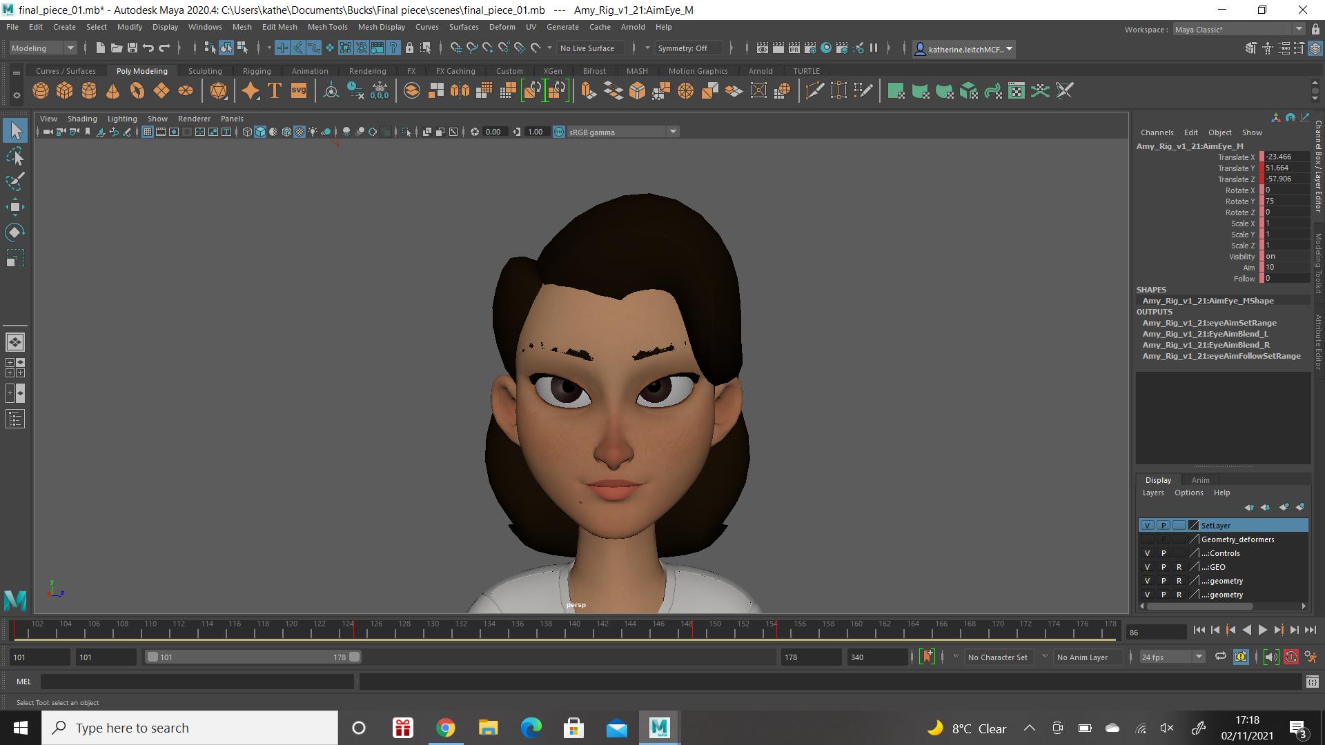 Animation Blog: How to Use the Amy and Sam Maya Rigs