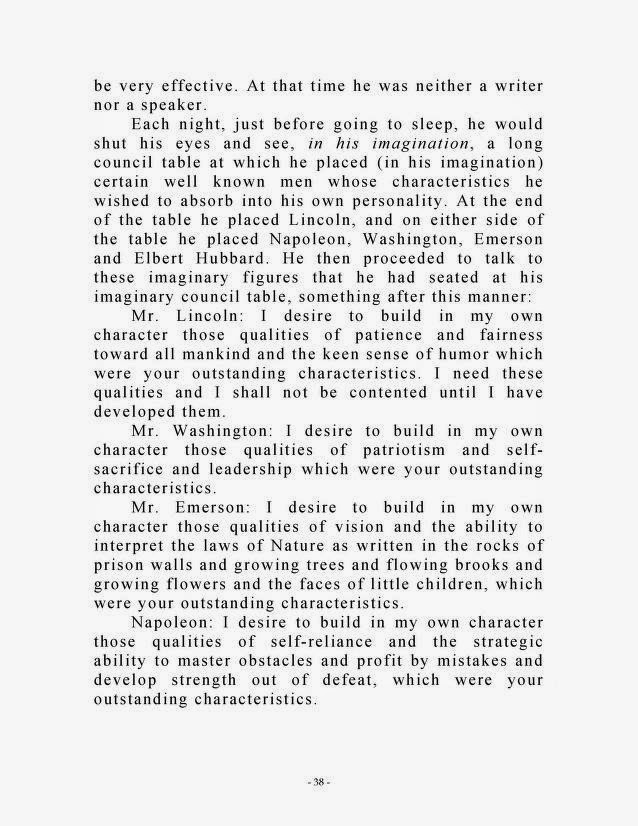 MUST DO IT YOURSELF: Lesson 2 A Definite Chief Aim (The Law of Success)