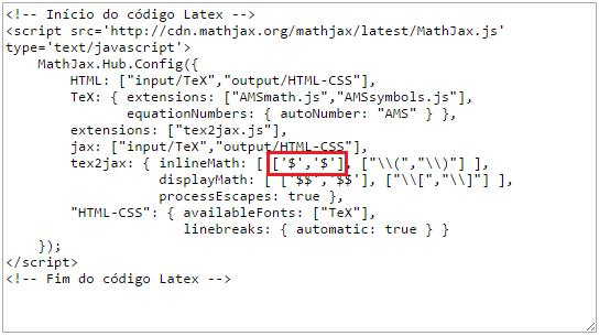 Como inserir Latex no Blogger utilizando o script da MathJax | O ...