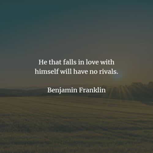 70 Famous quotes and sayings by Benjamin Franklin