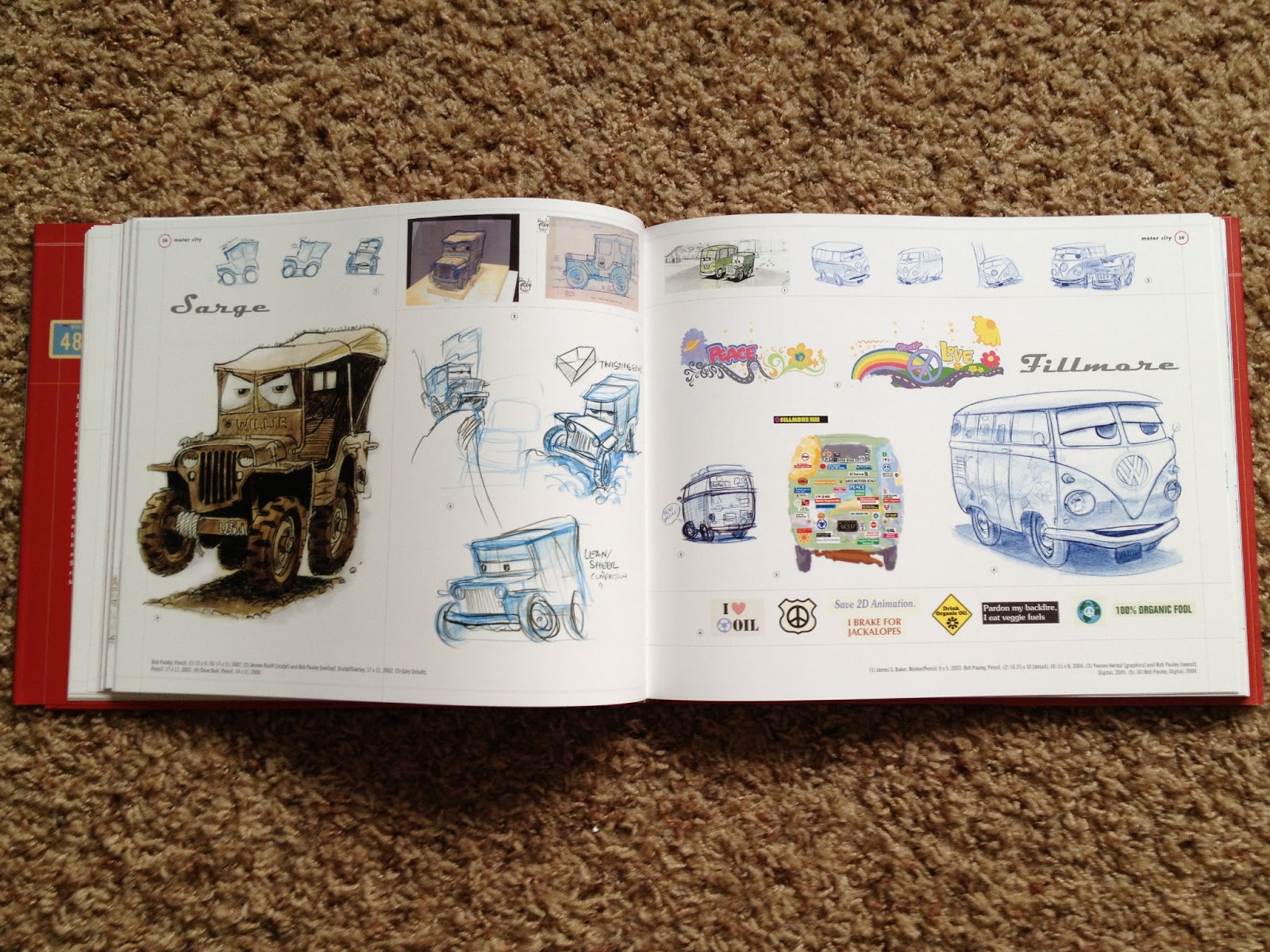 Dan the Pixar Fan: Cars: "Art of" and Diecast "Character Encyclopedia ...