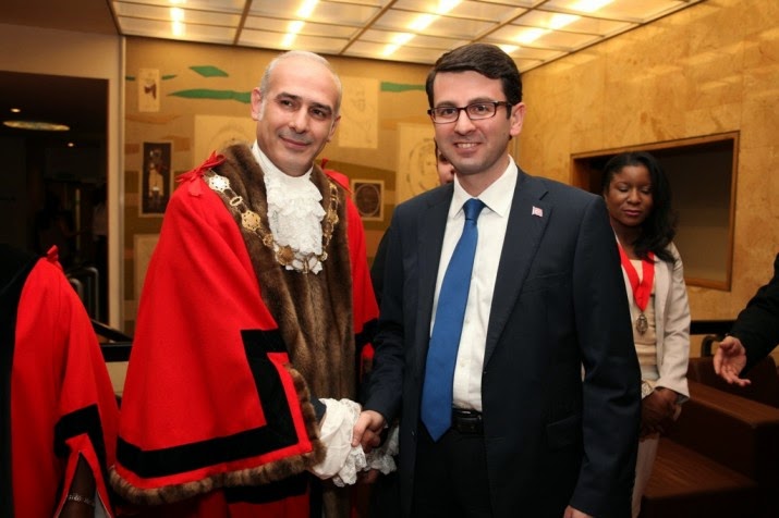 T-VINE: Ali Bakır inaugurated as Enfield Mayor