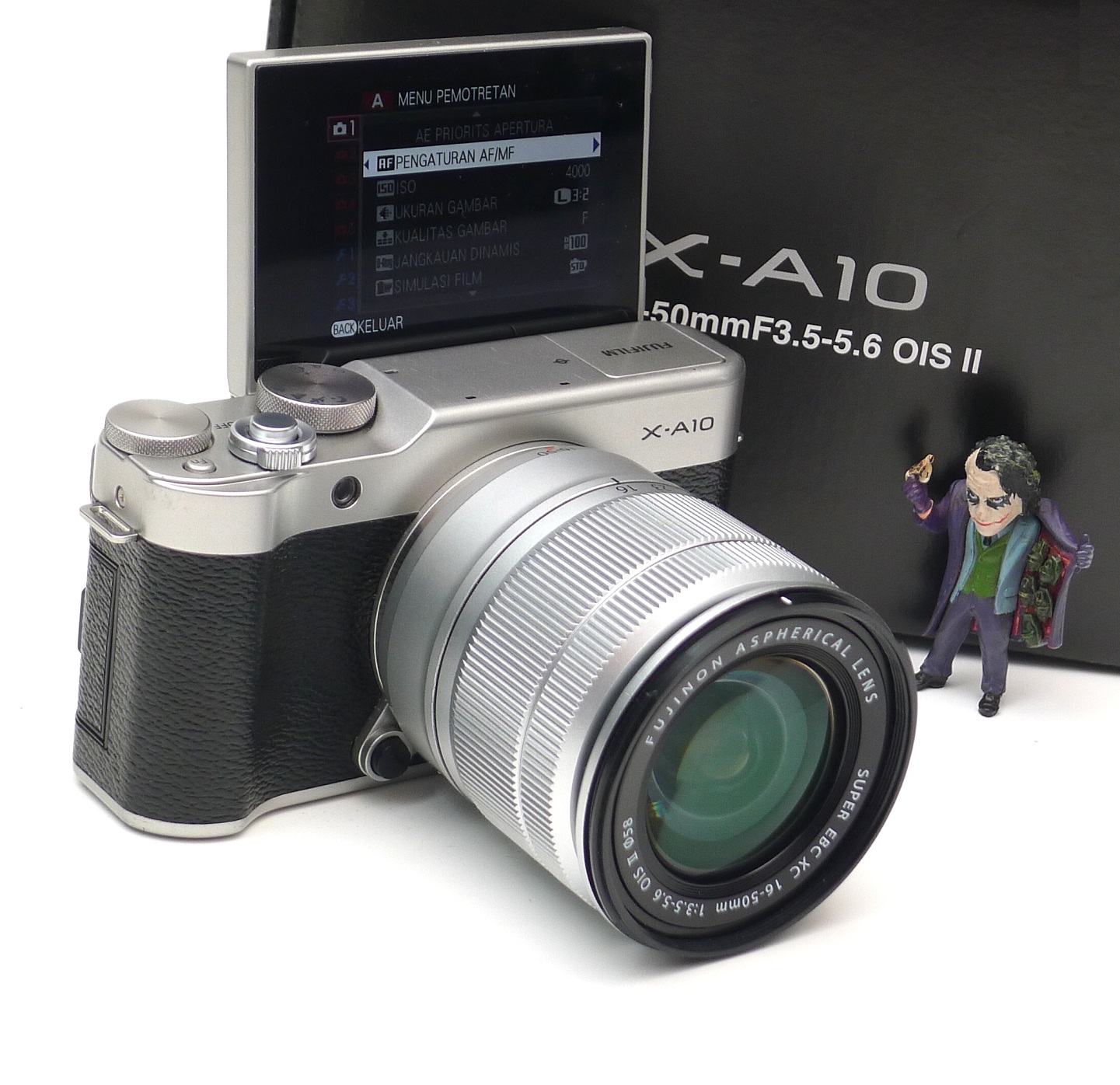 Jual Kamera Fujifilm X-A10 Lens 16-50mm Fullset | Jual Beli Laptop Bekas, Kamera, Service ...