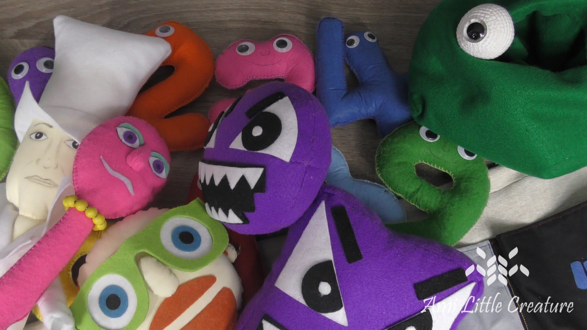 SEWING Numberjacks - templates + children play scenario | Supercyfry ...