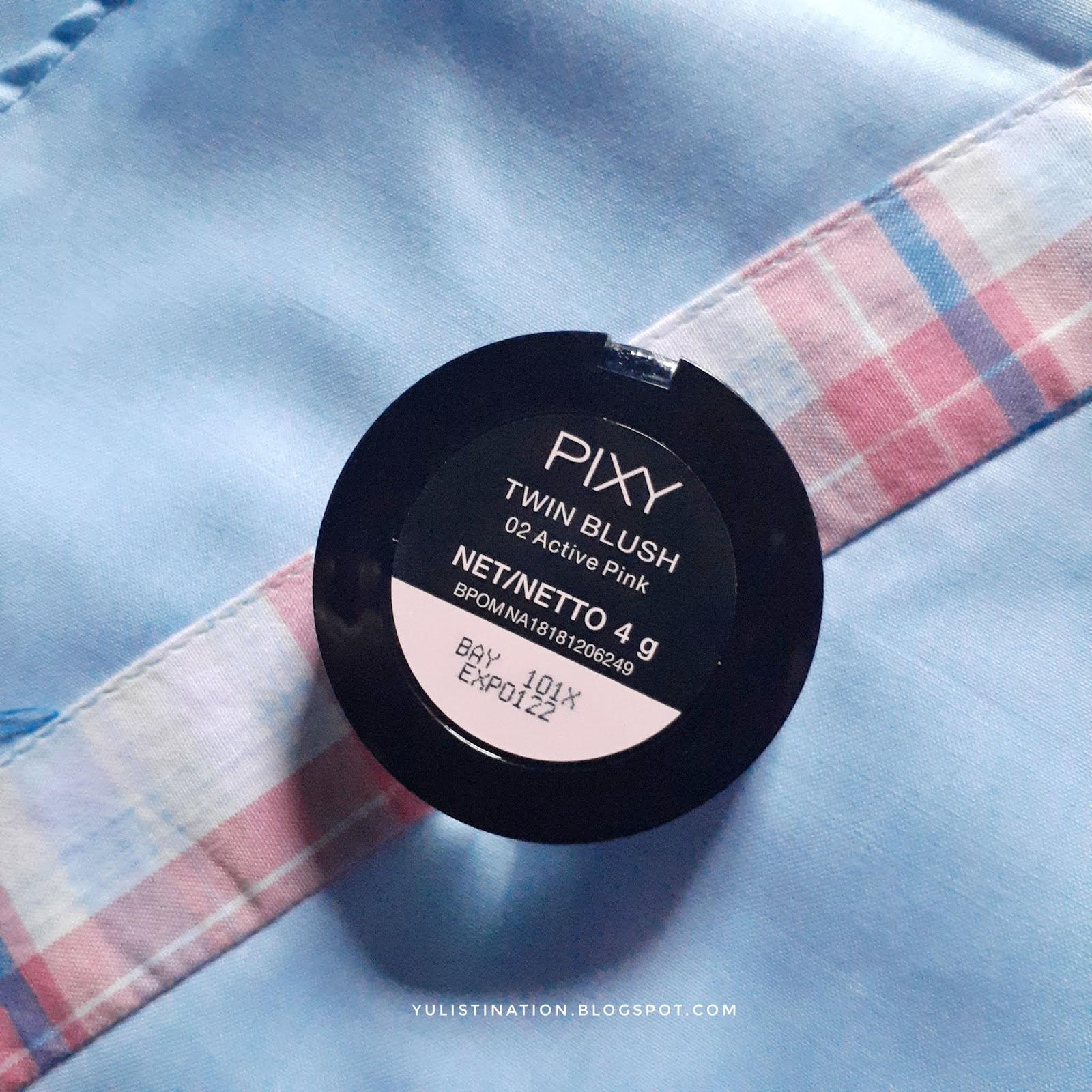 REVIEW : Pixy Twin Blush 02 Active Pink - The Yulistinay's Diary