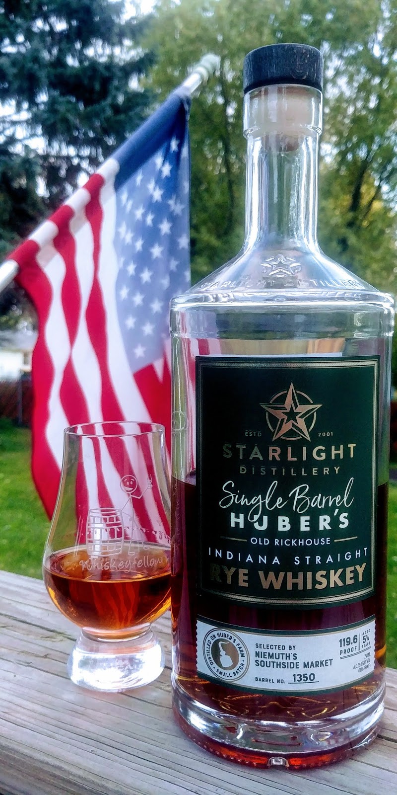 Starlight Huber's Single Barrel Old Rickhouse Rye Whiskey Review ...