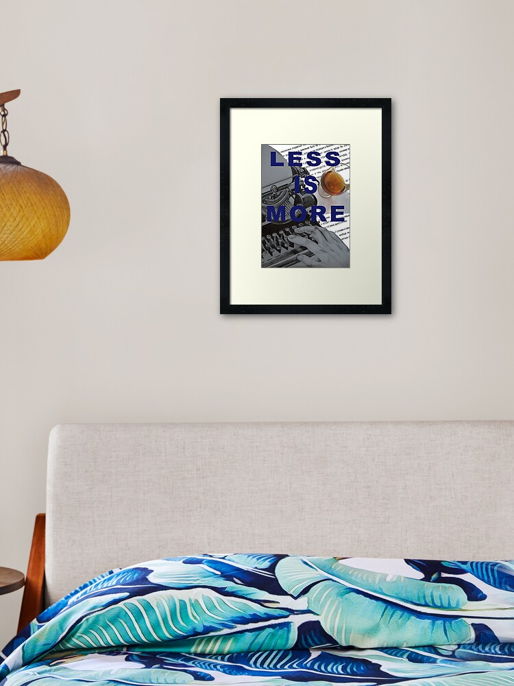 New Artwork "LESS IS MORE"