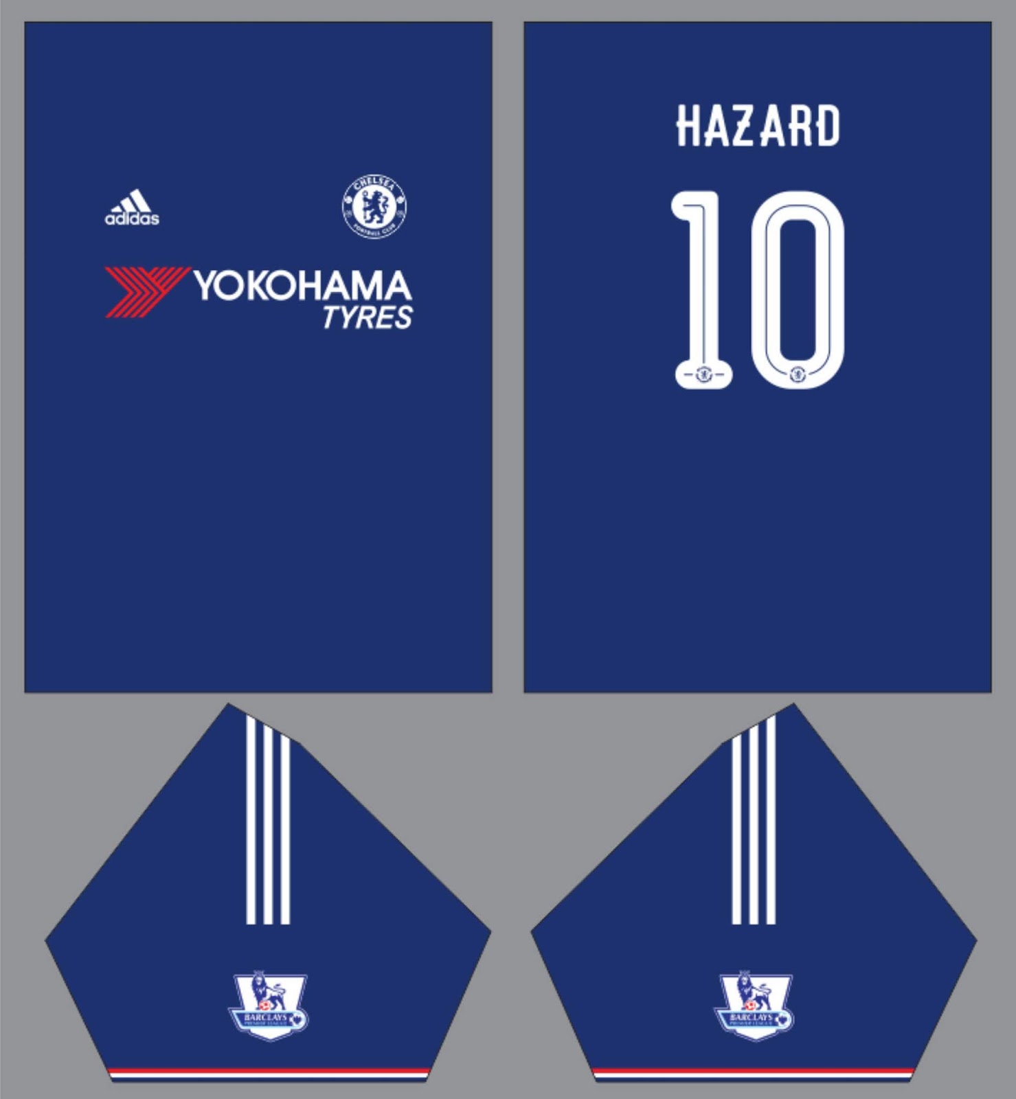 Chelsea Jersey KIT 2015-2016