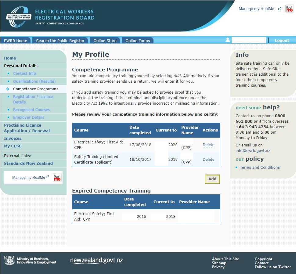 電氣生涯 Electrical Life: 如何申請紐西蘭電業工程人員執照 How to registration the ...