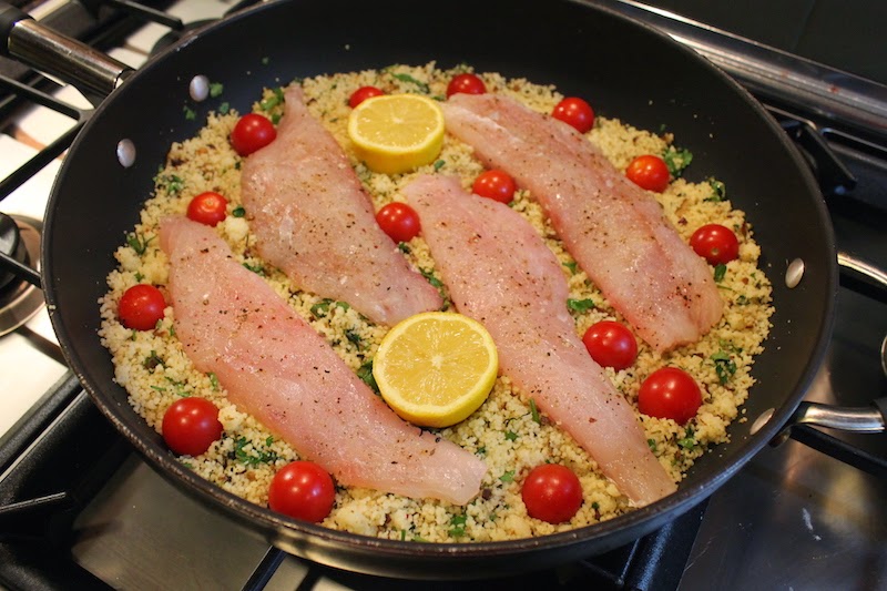 Food Lust People Love: Fish Steamed with Spicy Couscous