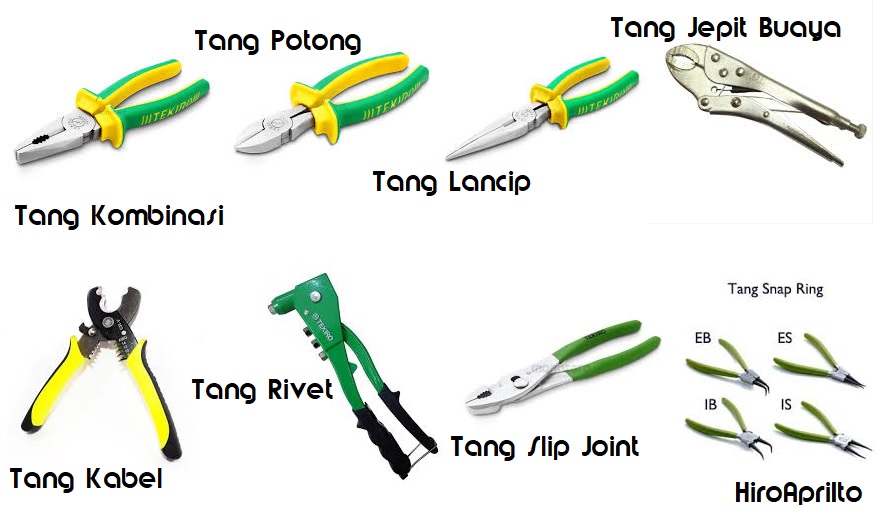 Macam - Macam Tang dan Fungsinya - HIRO APRI ITO | WE STAND WITH YOU