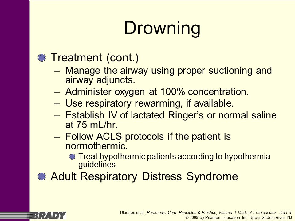 HOW TO TREAT DROWNING PATIENT?