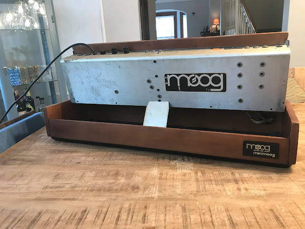MATRIXSYNTH: Vintage Restored Moog Mini Moog Model D SN 9815