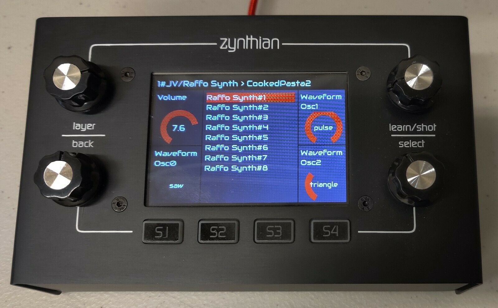 Matrixsynth Zynthian V4 Raspberry Pi V4 Synthesizer