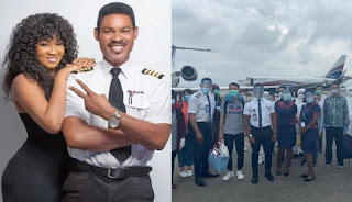 Omotola Jalade Reacts, Shares Photos Of Her Husband, Captain Ekeinde ...