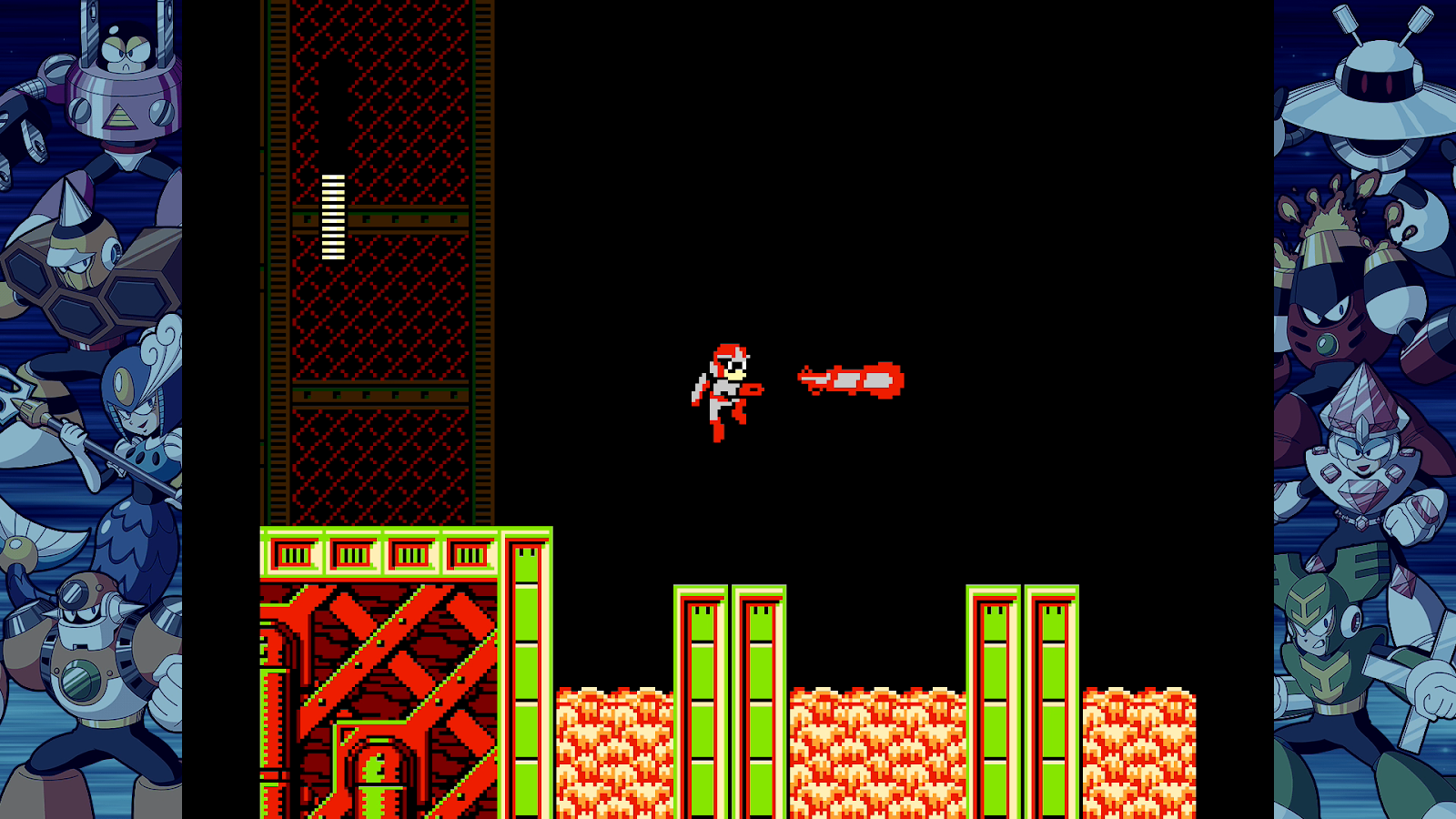 8 Bit Protoman Shooting