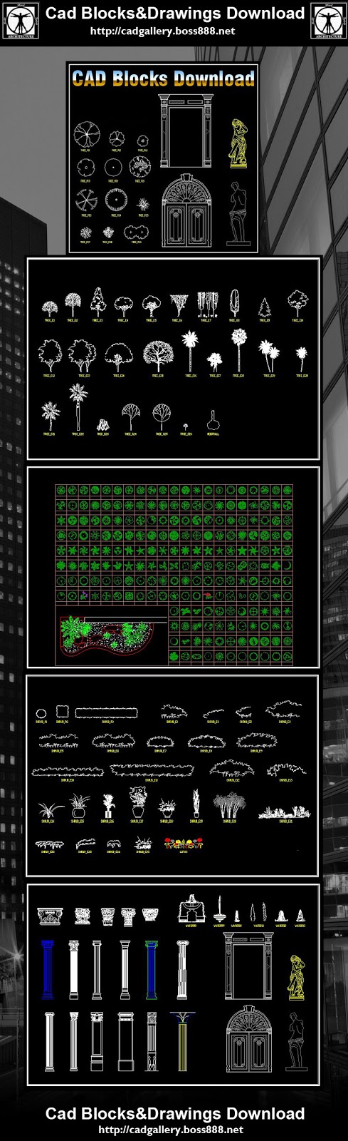 CAD Library-AutoCAD Blocks and Drawings Download: 【Landscape Design 2D ...
