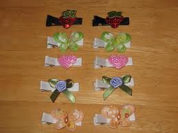 Homemade hair clips |ASheClub.blogspot.com