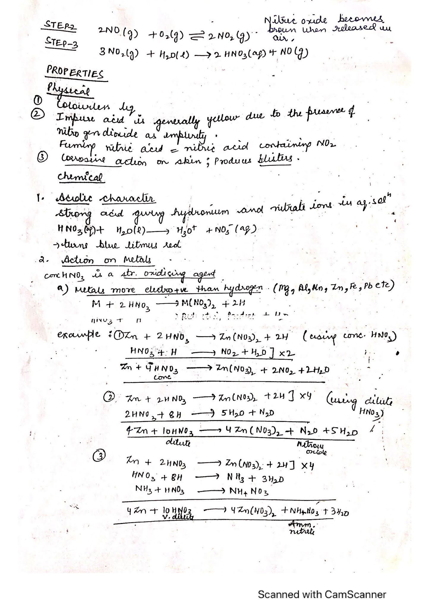Chemistry Chapter 7- The P-Block Elements Part-1 Class 12 Handwritten ...