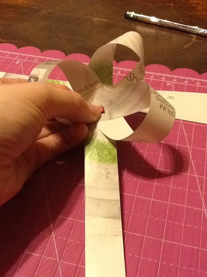 Over the Moon Creations: Recycled Paper Gift Bows
