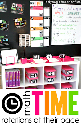 Math TIME: Rotations At Their Pace - Ladybug's Teacher Files